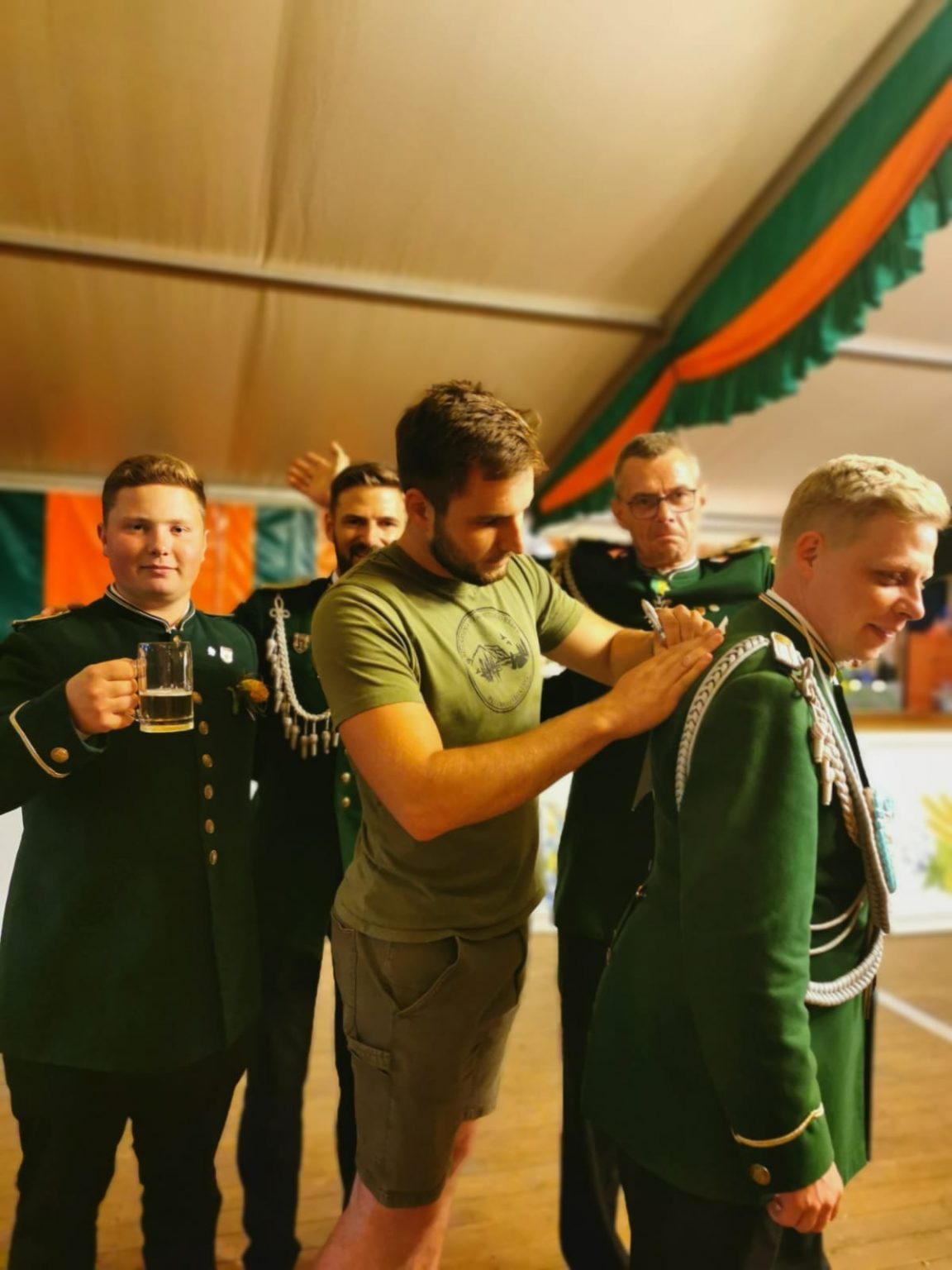 03.07.22 ELF neue GILDE-Mitglieder treten in die Schützengilde zu ...